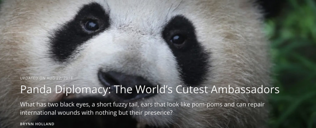 Panda Diplomacy – Publomacy